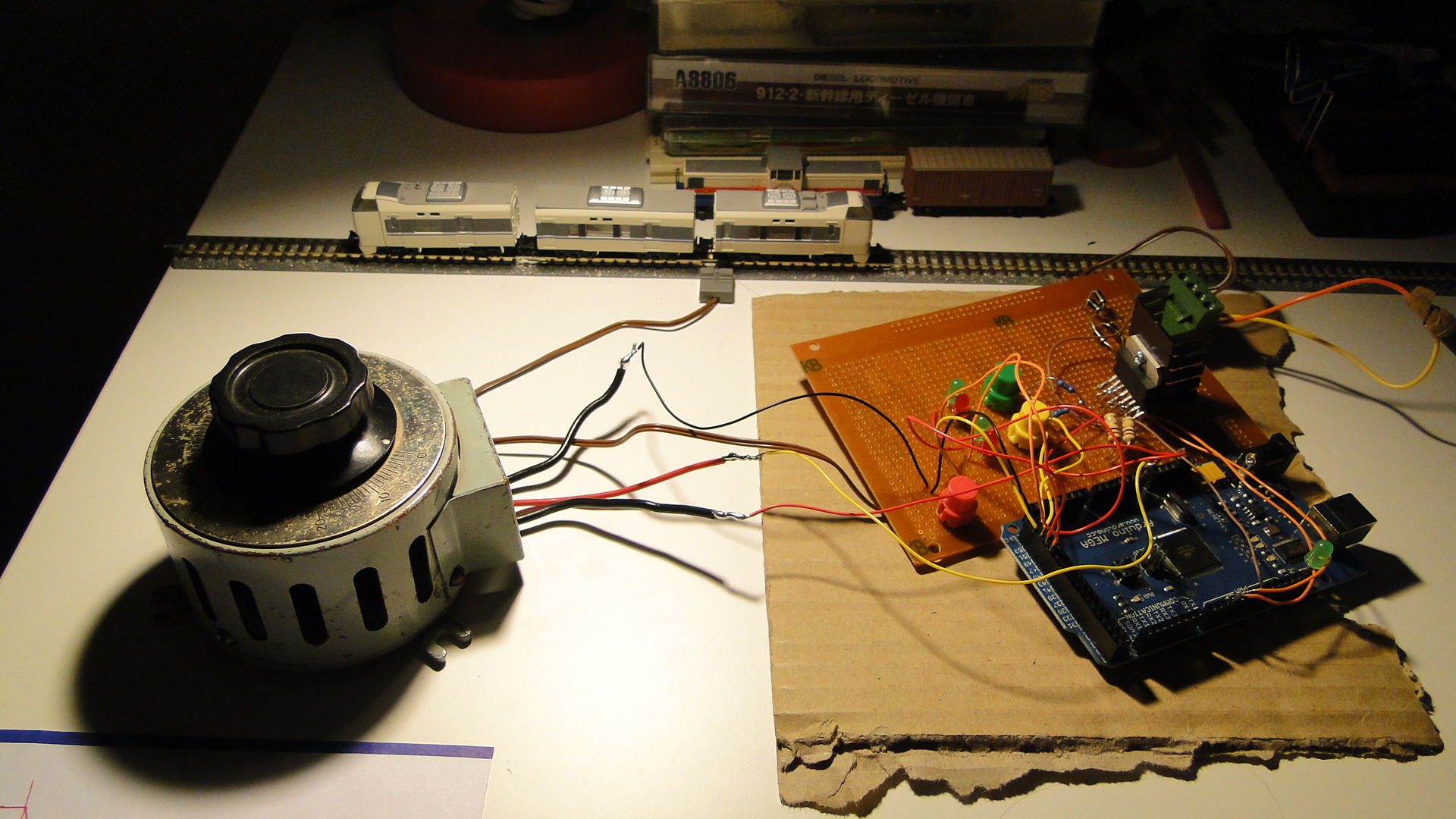 Controlling your trains with an Arduino « modelrail.otenko Controlling your trains with an Arduino « modelrail.otenko